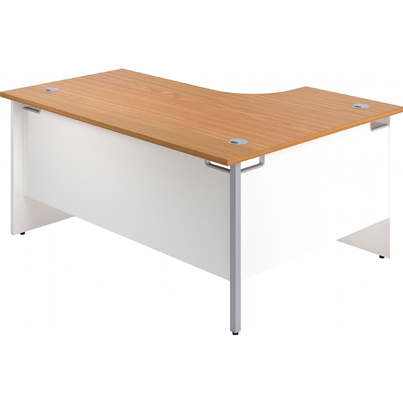 Panel Plus Ergonomic Radial Office Desks from our Ergonomic Office ...