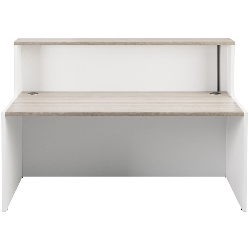 Welcome Two-Tone Reception Desks from our Reception Desks range.