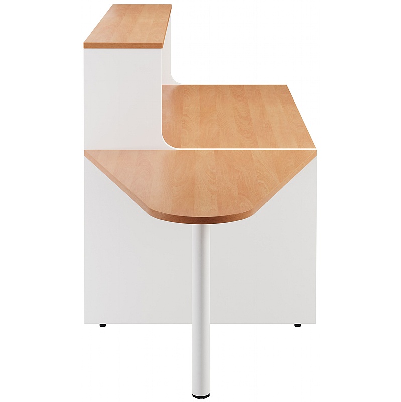 Welcome Plus Two-Tone Reception Desks from our Reception Desks range.