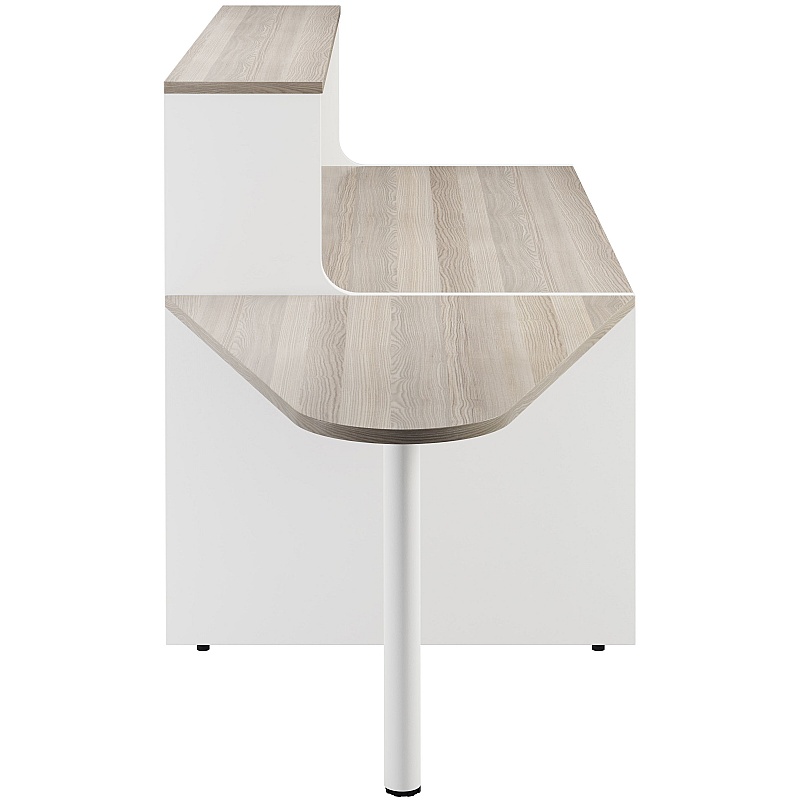 Welcome Plus Two-Tone Reception Desks from our Reception Desks range.