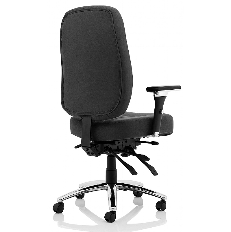 Barcelona Deluxe Fabric Task Operator Chairs from our Operator Chairs ...