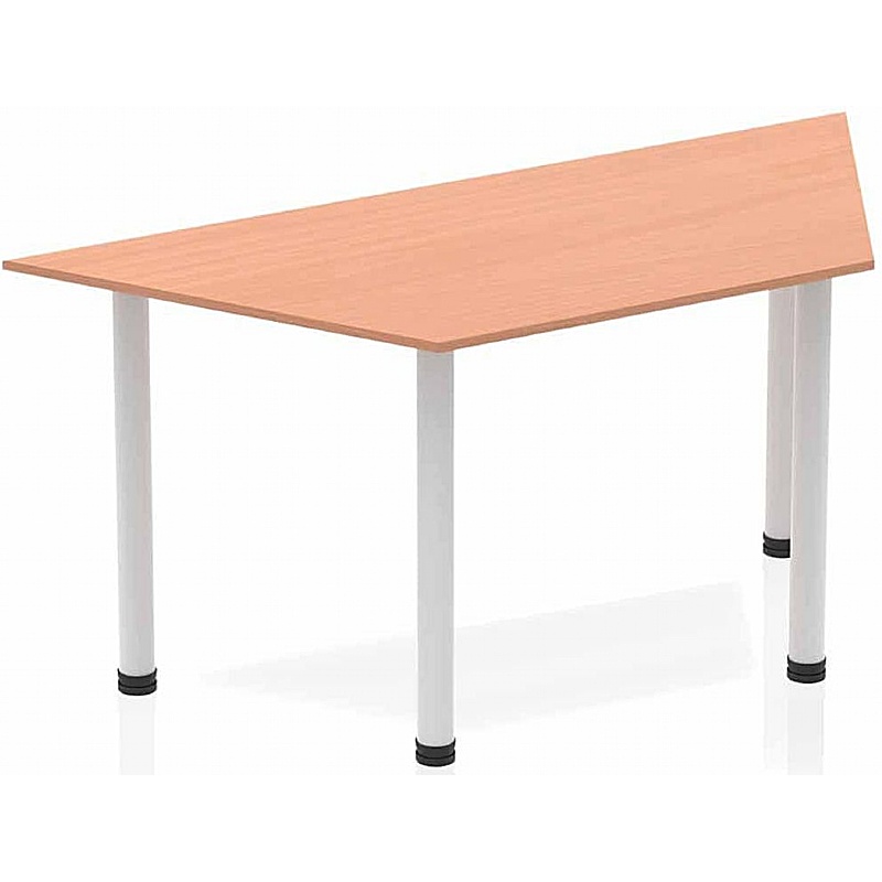 Flex Trapezium Post Leg Office Tables from our Meeting Room Tables range.