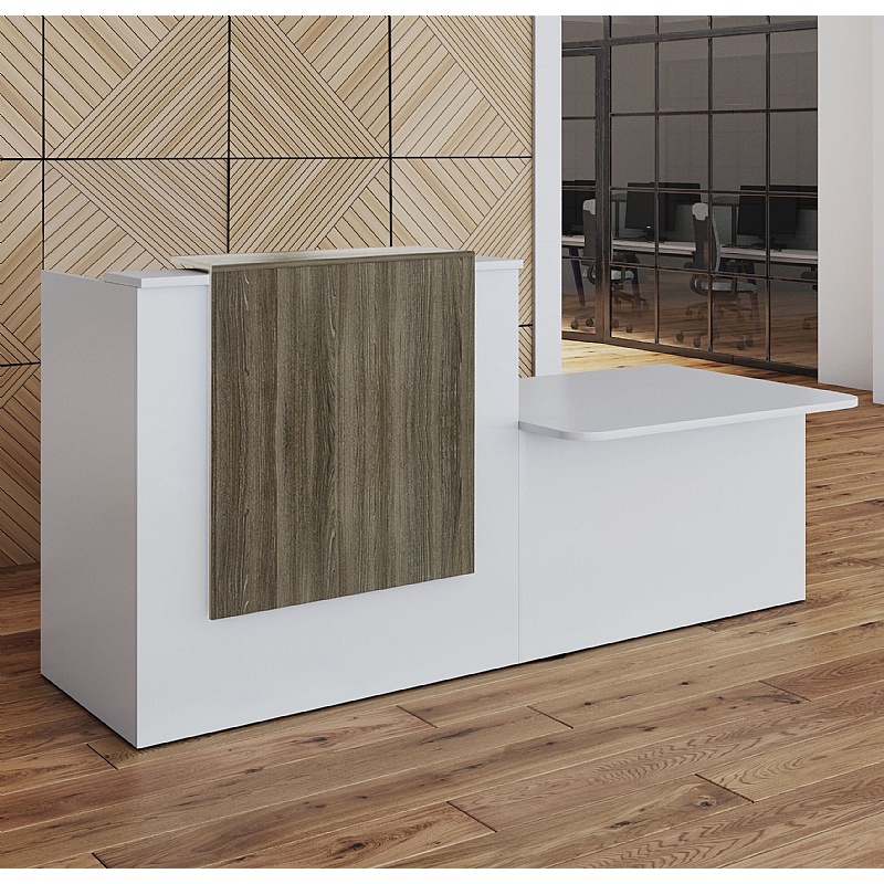 Engage Duo Compact DDA Reception Desk from our Reception Desks range.