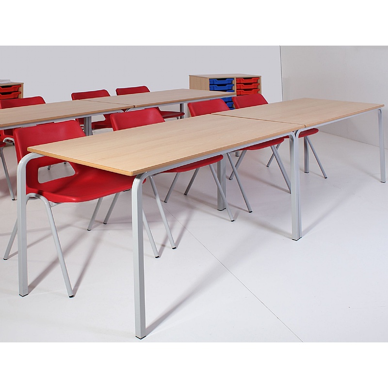 Academy Crush Bent Rectangular School Tables from our Classroom Tables / Desks range.