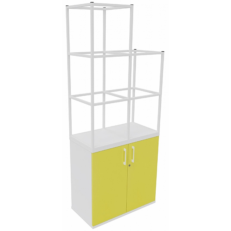 Matrix Storage Double Door Cupboard with Stepped Column Frame from our ...