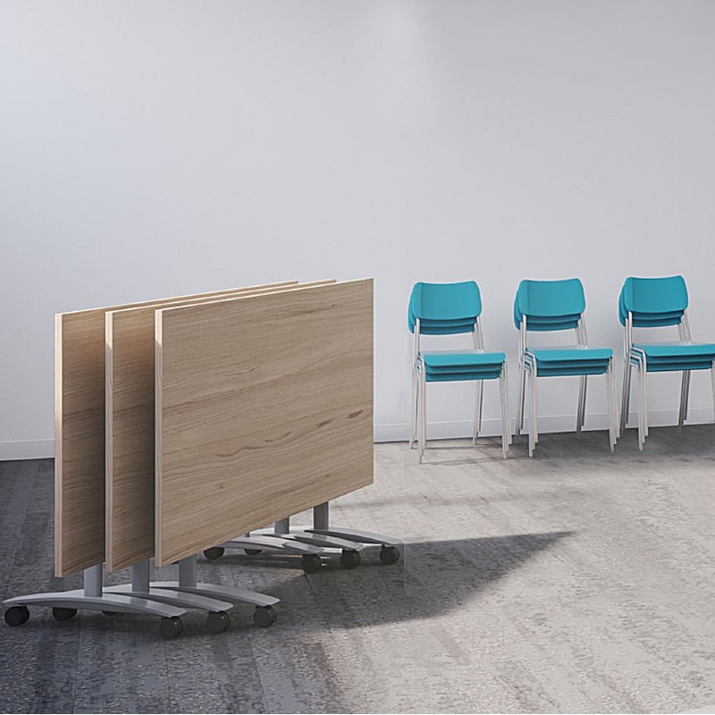Gamma Semi-Circular Tilting Meeting Tables from our Meeting Room Tables ...