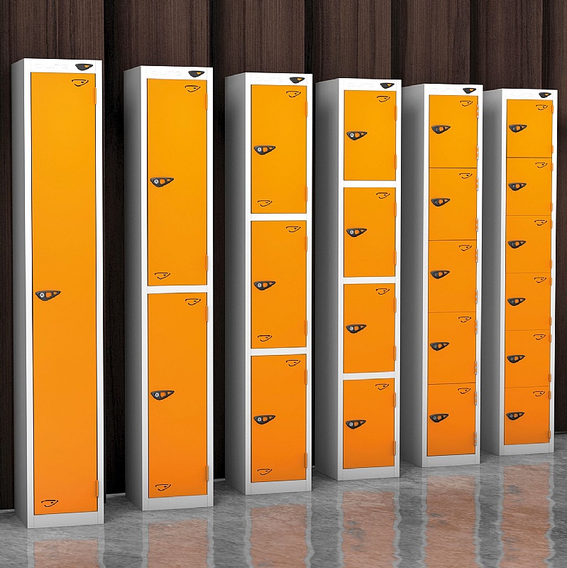 Pure Antibacterial Lockers with Cam Lock from our Standard Lockers range.