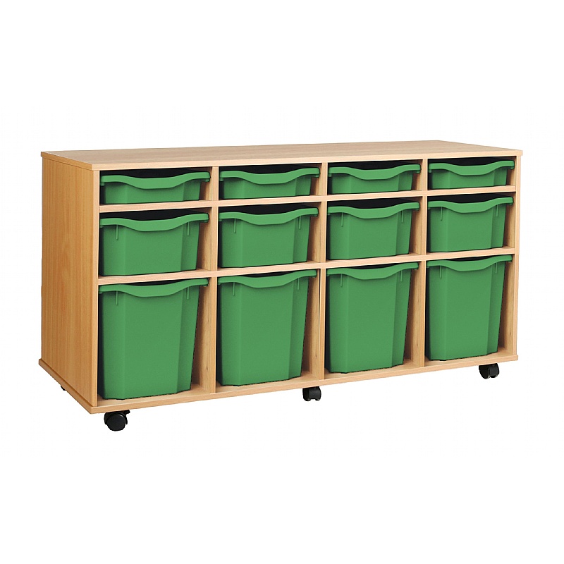 Classic Horizontal Variety 12 Tray Storage from our Tray Storage Units ...