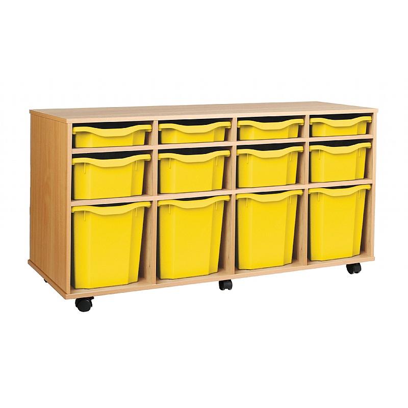 Classic Horizontal Variety 12 Tray Storage from our Tray Storage Units ...