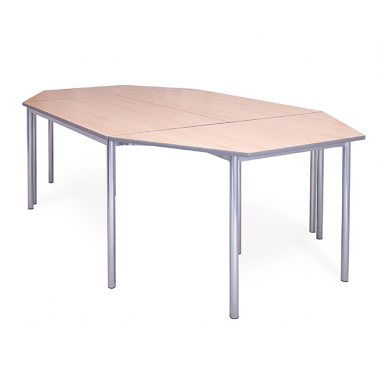 Academy Premium Trapezoidal Classroom Tables from our Classroom Tables / Desks range.