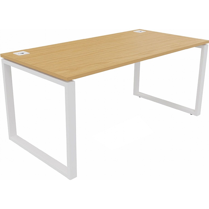 Apex Hoop Leg Rectangular Starter Bench Desks from our Bench Desks range.