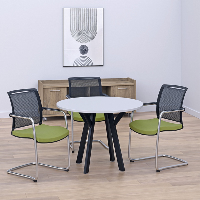Signa Round Breakout and Boardroom Tables from our Boardroom Tables range.