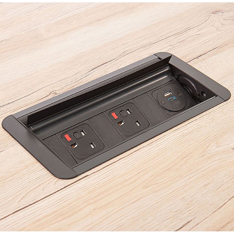 Prism Boardroom Table Power Modules from our Meeting Room range.