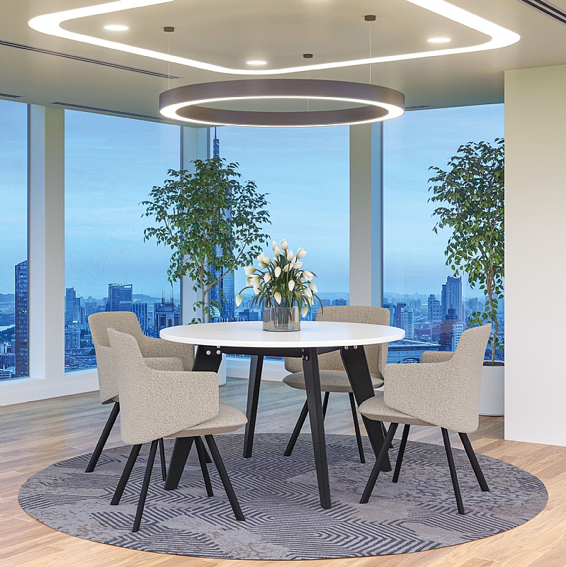 Tract Shades Round Breakout and Meeting Tables from our Meeting Room ...