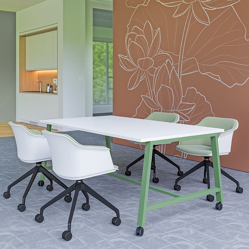 Atomic Mobile Rectangular Breakout and Meeting Tables from our Meeting ...