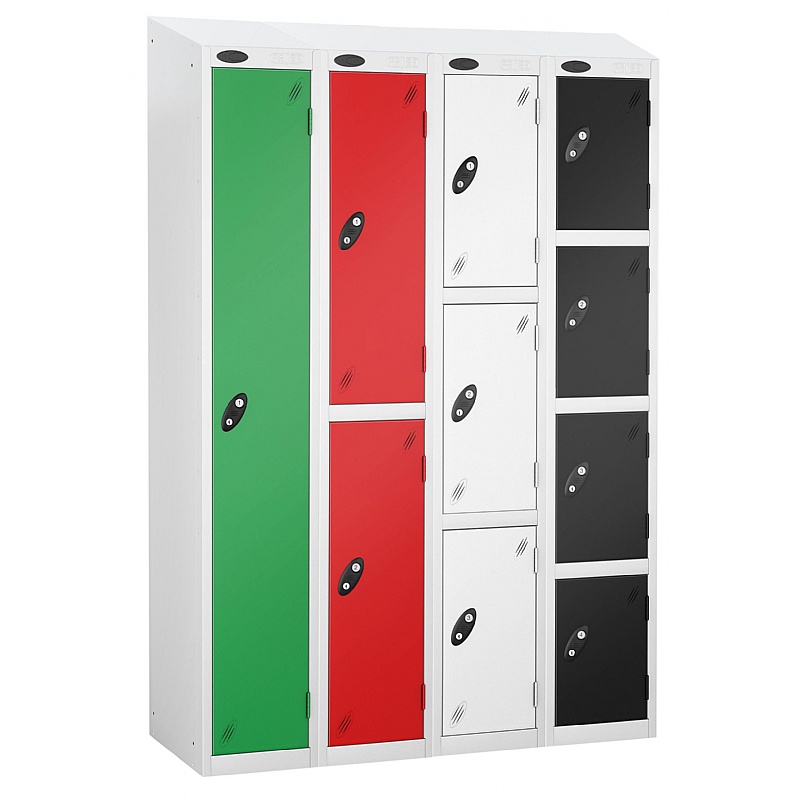 Atom Antibacterial Sloping Top Probe Lockers - Coin Retain Lock from ...