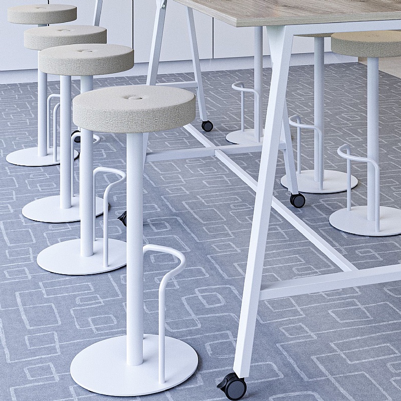 Poise Deluxe High Meeting and Breakout Stools from our Cafe and Bar ...