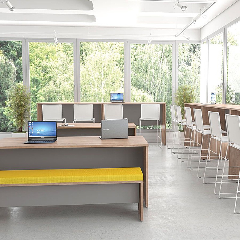 Nimbus Panel End Rectangular Breakout and Meeting Tables from our ...