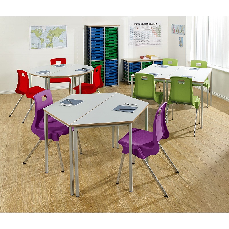 Alumni Fully Welded Rectangular School Tables from our Classroom Tables ...