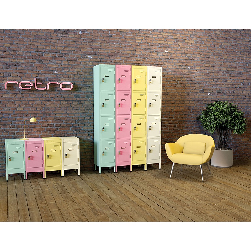 Pure Retro Vintage Locker Stands from our Standard Lockers range.