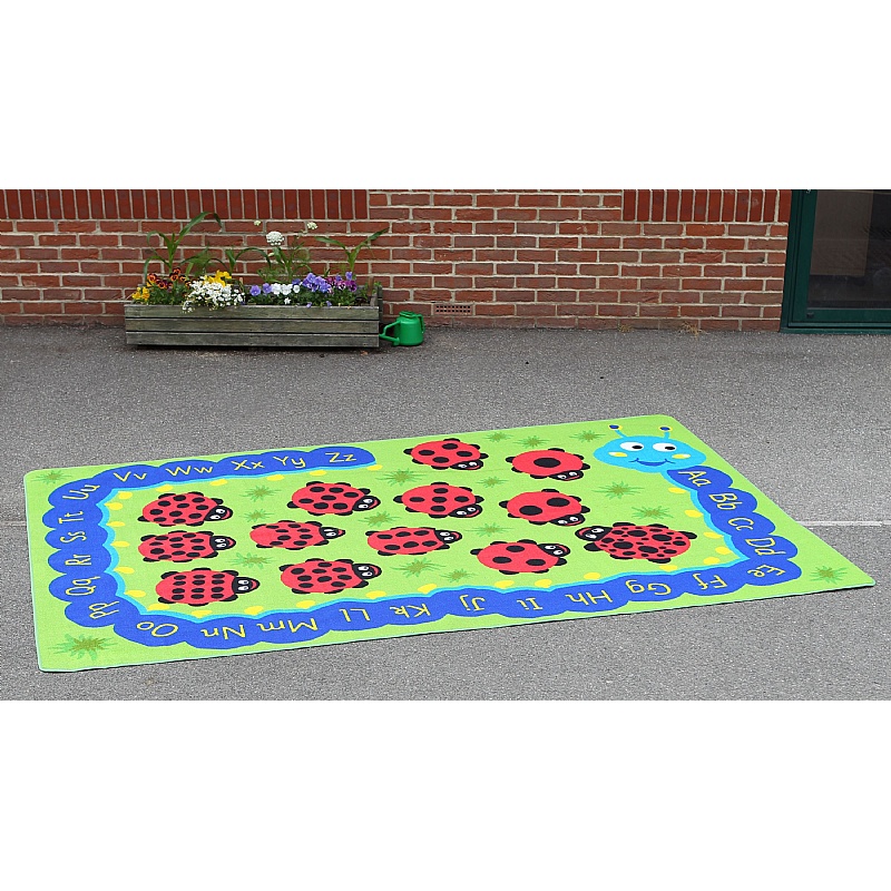 Back to Nature Chloe Caterpillar Numeracy & Literacy Outdoor Play Mat ...