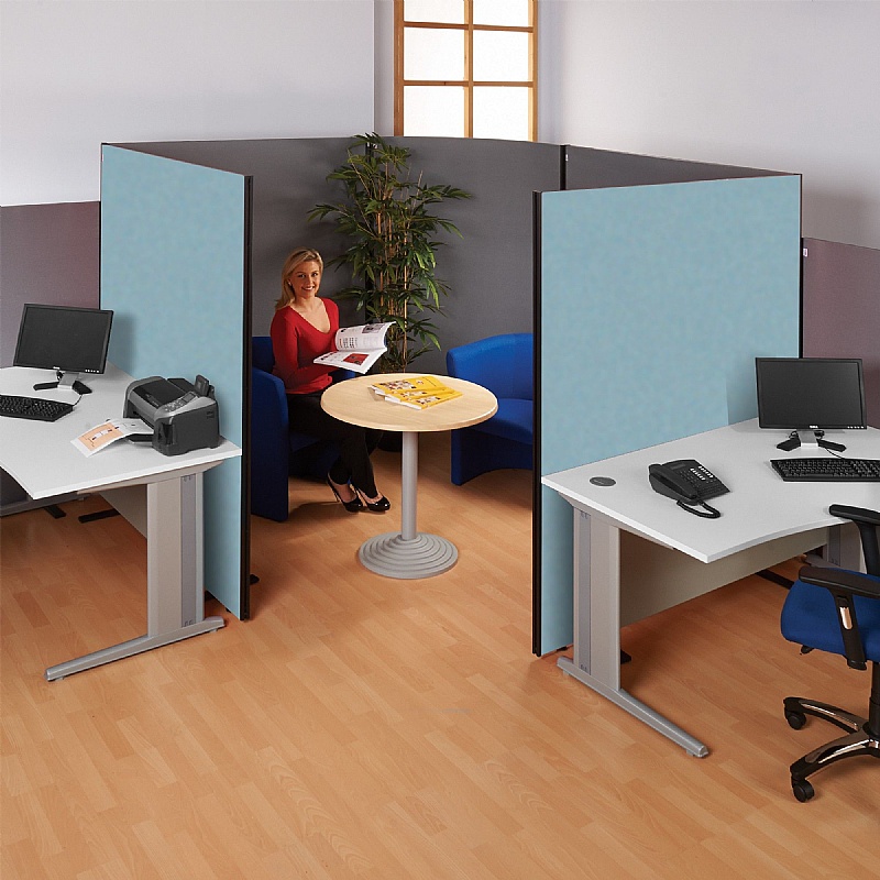 BusyScreen Floor Standing Partition Screens from our Office Partition ...
