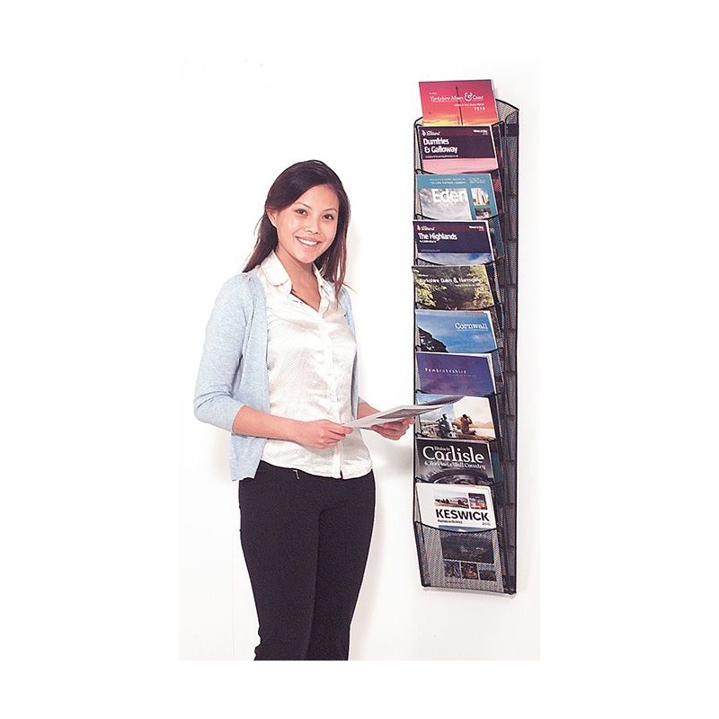 Mesh Wall Mounted Leaflet / Brochure Dispensers from our Literature ...
