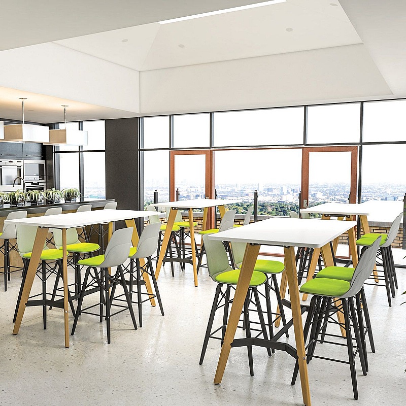 Tract Curve Rectangular High Breakout and Meeting Tables from our ...