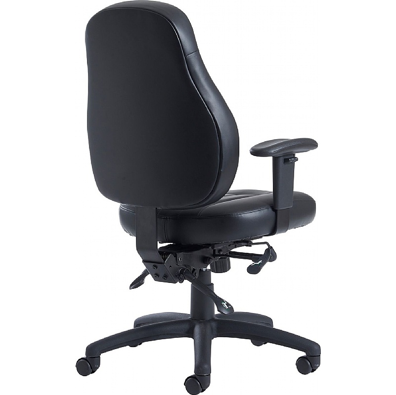 Zeus 24 Hour Medium Back Executive Office Chair from our Leather Office ...