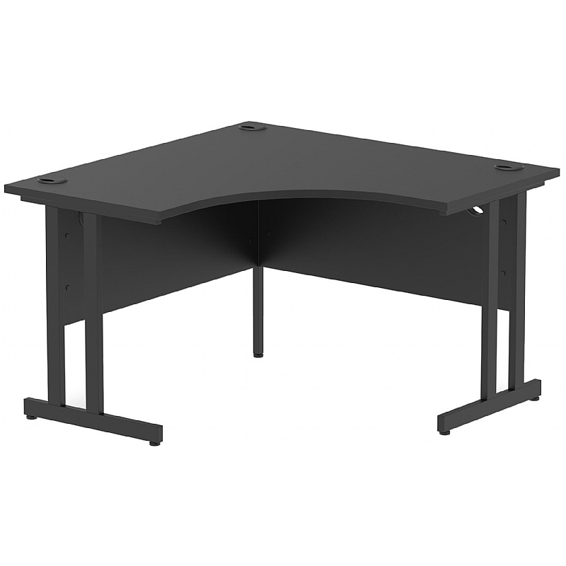 Eclipse Black Corner Office Desks from our Ergonomic Office Desks range.