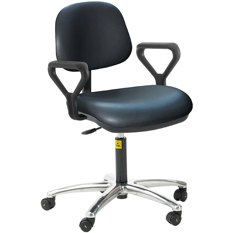 ESD Static Dissipative Ergonomic Vinyl Chairs from our ESD Anti Static ...