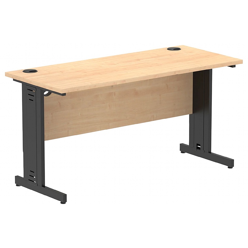 Syndicat Shallow Rectangular Cable Managed Office Desks from our Rectangular Desks range.