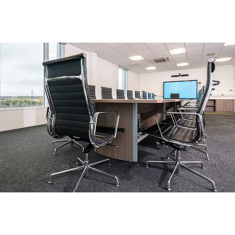 Aerofoil Boat Shaped Boardroom and Conference Tables from our Boardroom ...