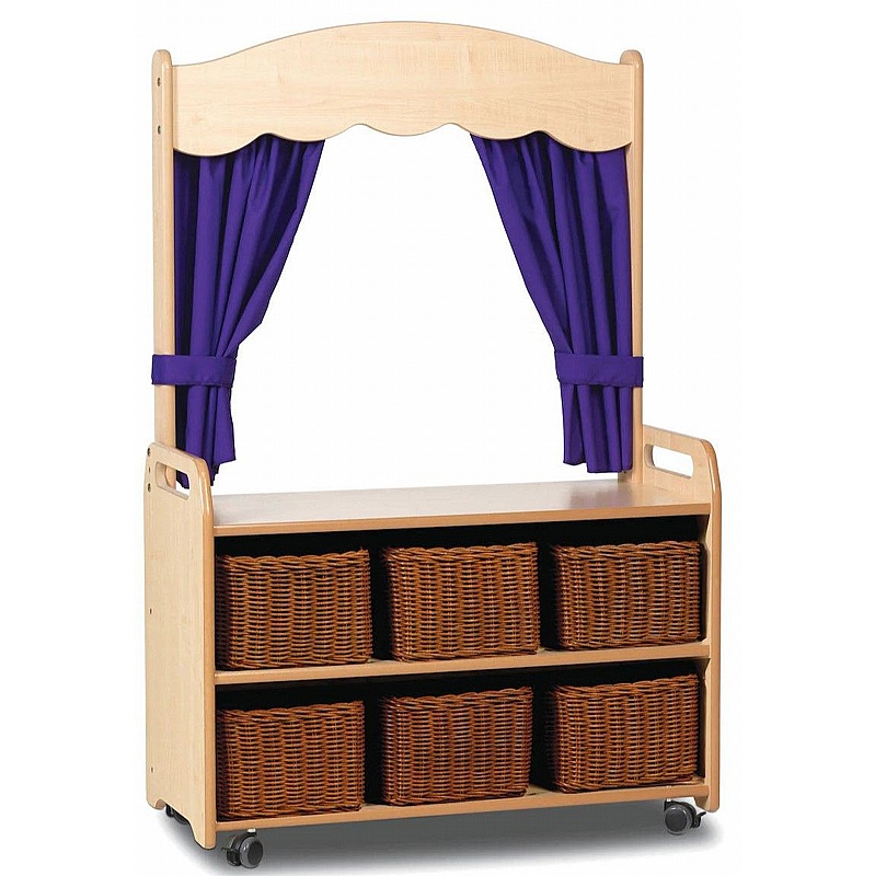 Home Zone Mobile Storage Unit with Theatre Curtains from our Zones and ...