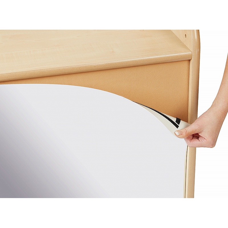 Home Zone Mobile Storage Unit with Theatre Curtains from our Zones and ...