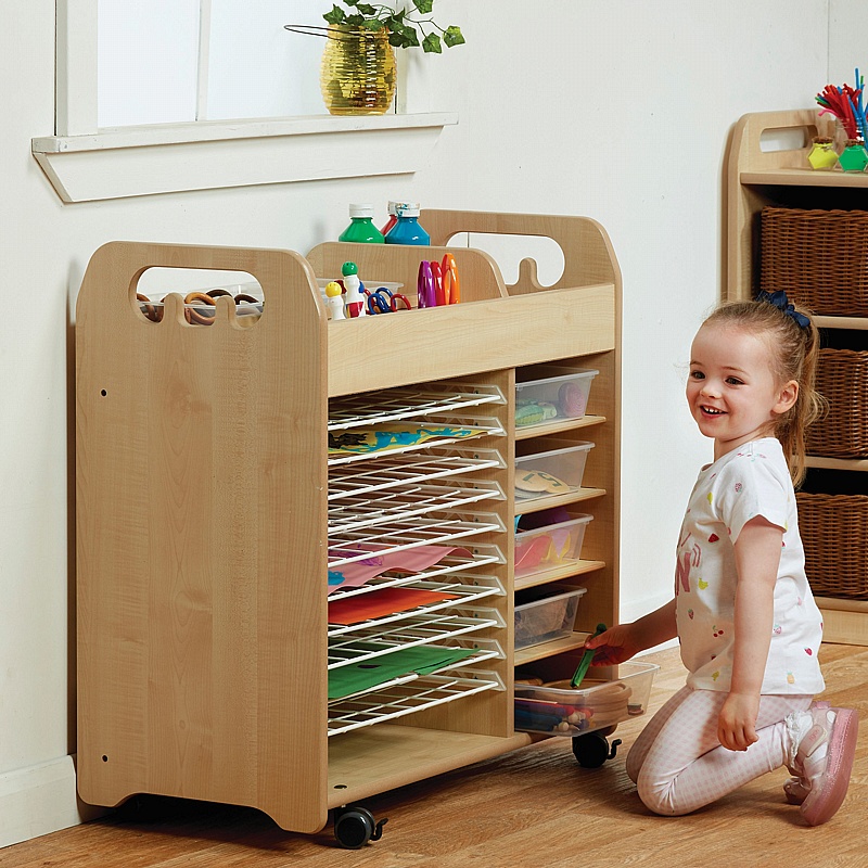 Arts and Design Combi Art Trolley from our Arts and Crafts range.