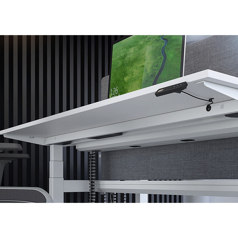 Progress Plus Electric Height Adjustable 2 Person Rectangular Back to ...