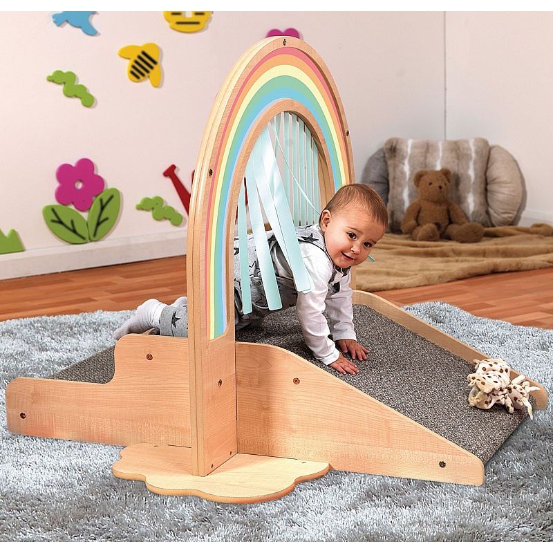 Kinder Rainbow Crawl Ramp from our Active Play and Soft Play range.