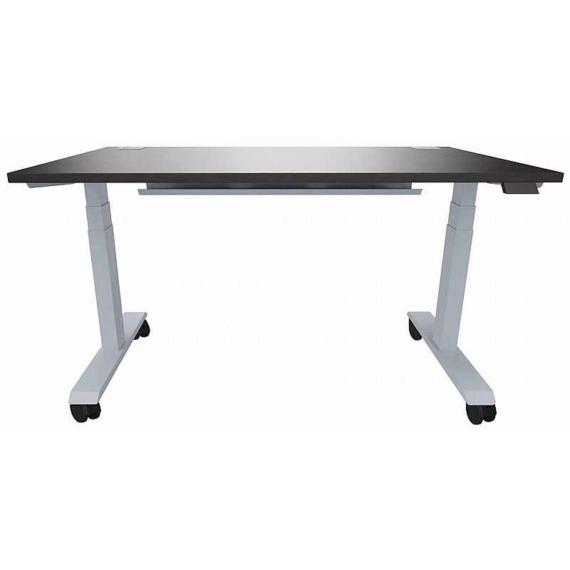 Progress Plus Electric Height Adjustable Mobile Rectangular Office ...