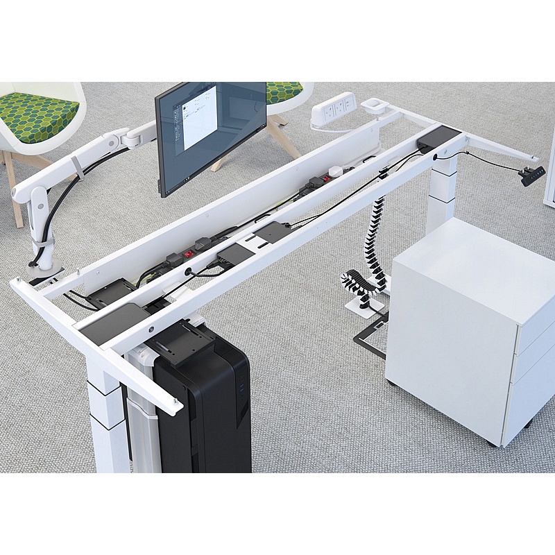 Progress Plus Electric Height Adjustable Mobile Shallow Rectangular ...