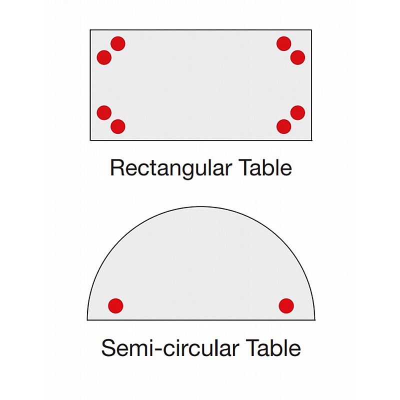 Elite Modular Tilting Table Linking Plates from our Meeting Room ...