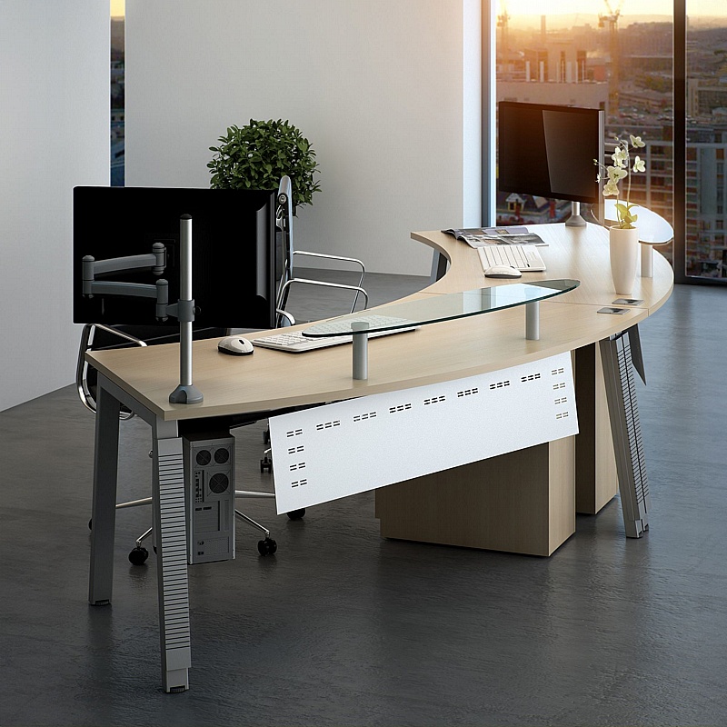 Linnea A-Frame Reception Desks from our Reception Desks range.