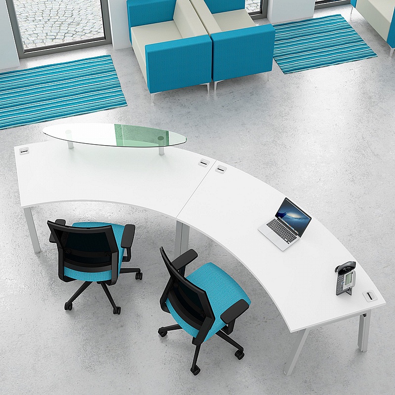 Linnea A-Frame Reception Desks from our Reception Desks range.