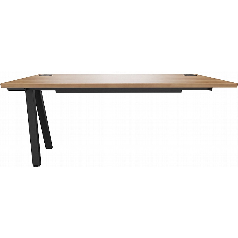 Linnea Shallow A-Frame Rectangular Bench Extension Desks from our Bench ...