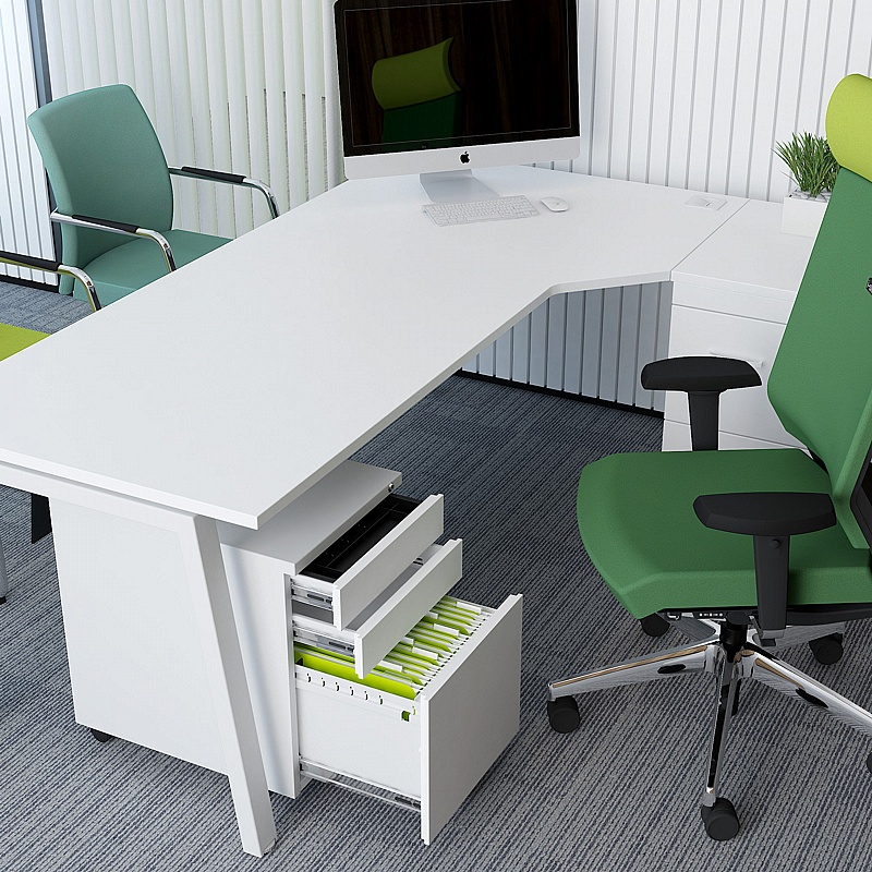 Linnea A-Frame Wave Bench Desks from our Bench Desks range.