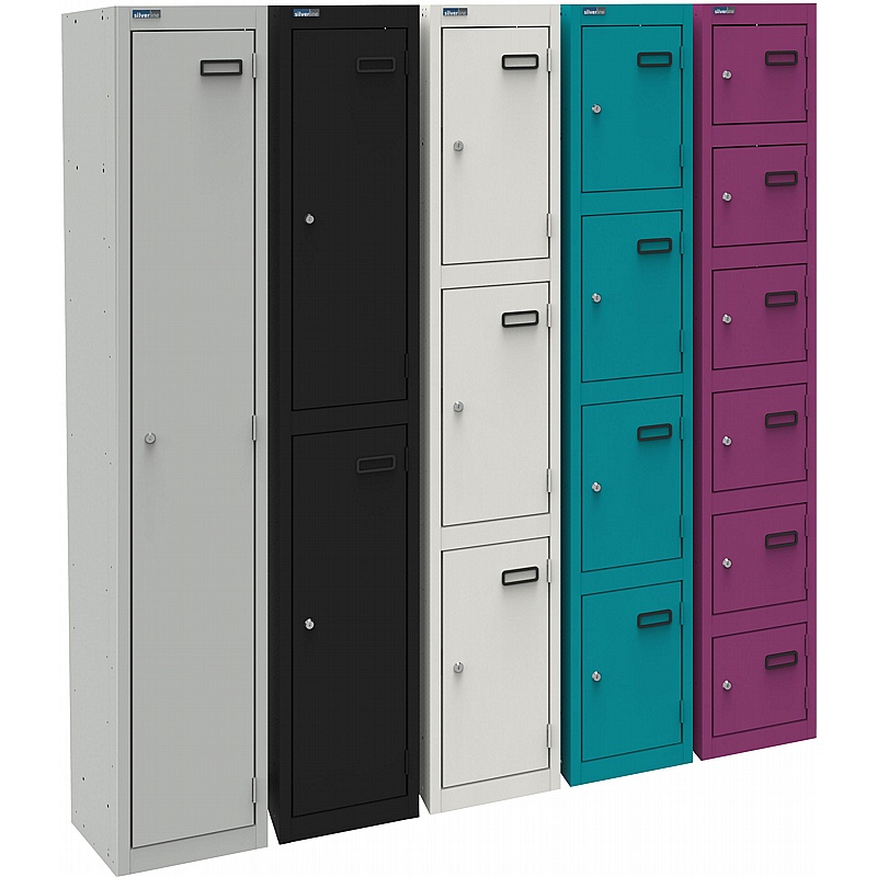 Silverline Kontrax Metal Lockers from our Lockers range.