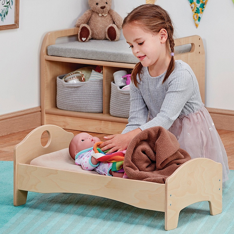 Drama Tots Doll Bed from our Play Kitchens and Dramatic Play range.