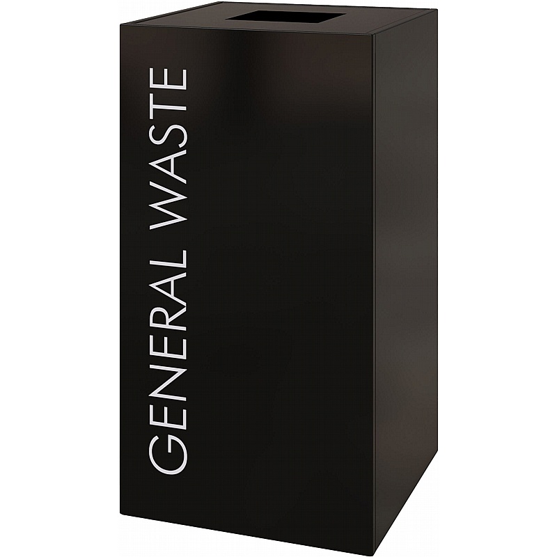 Silverline Metal General Waste Bins from our Recycling & Waste Bins range.