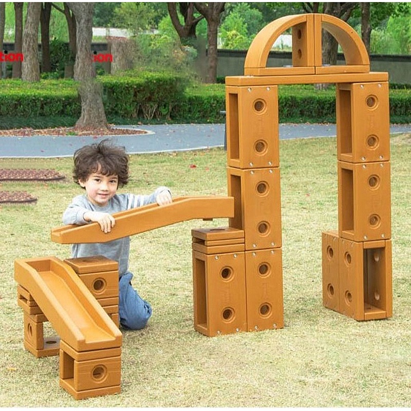 Builder Tots Outdoor 26 Piece Construction Blocks from our Outdoor ...