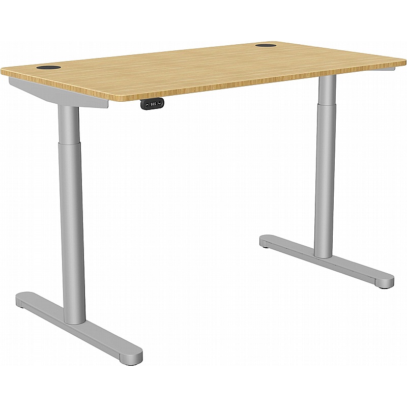 SmartLine Flow Bamboo Sit Stand Office Desks from our Sit-Stand Desks ...